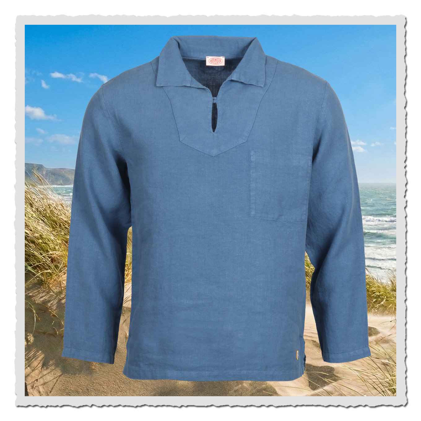 Armor Lux Fischerhemd dark blue 77676 QSI