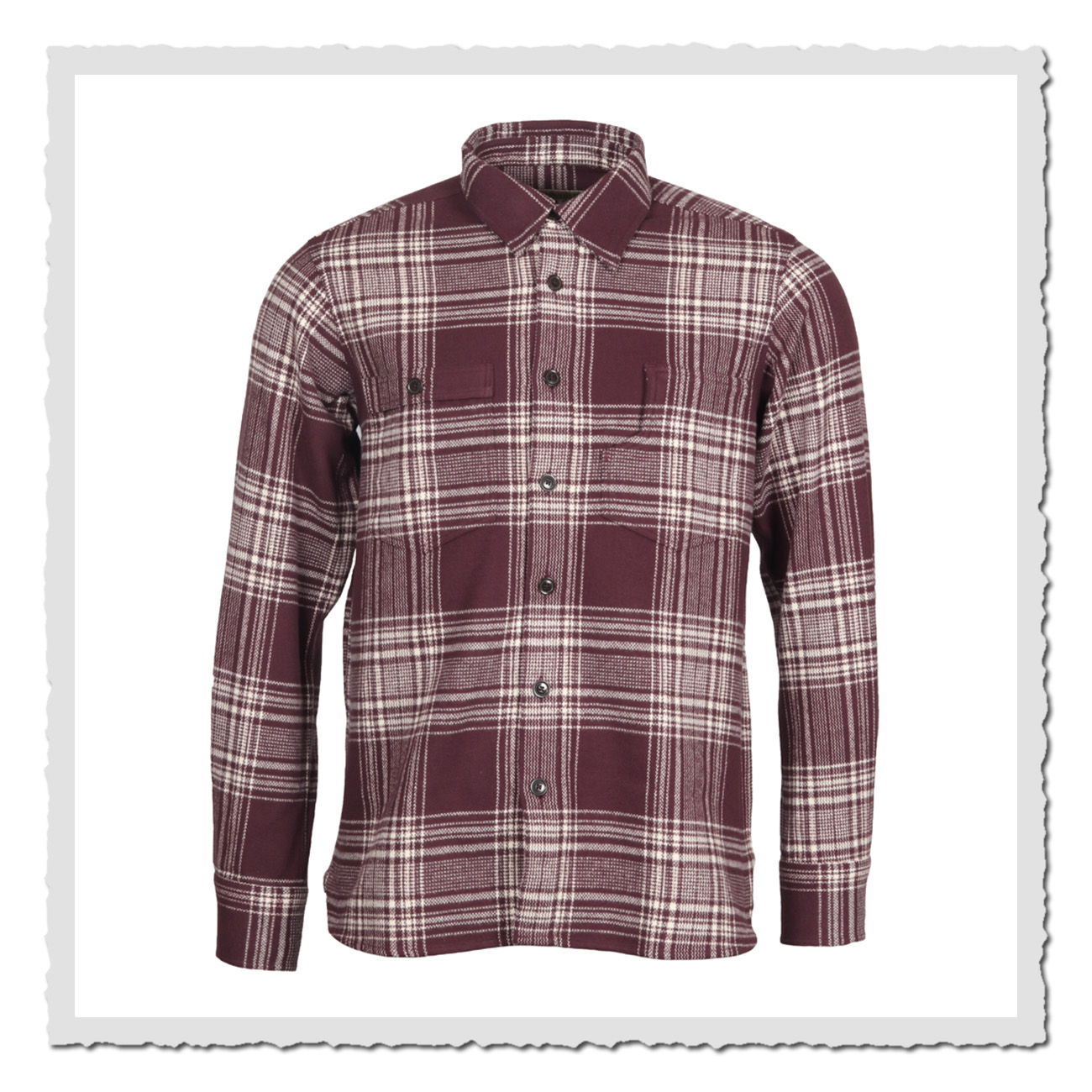Pike Brothers 1937 Roamer Shirt Livingston Bordeaux